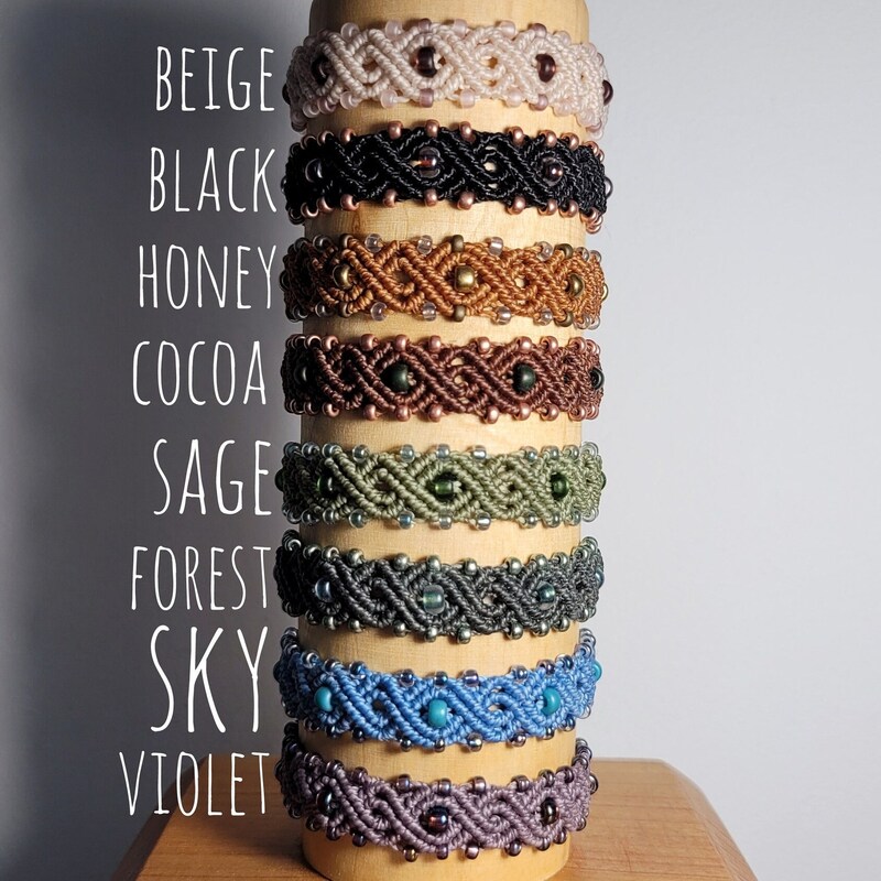 Macrame Bracelet - Etsy