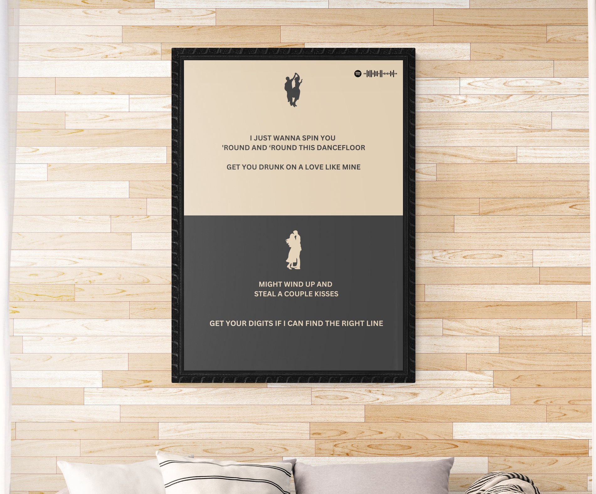 Spin You Round Morgan Wallen Digital Print Neutral Colour Country Music ...