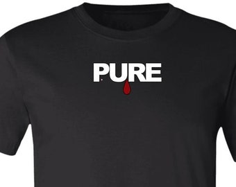 Pure Blood Men Shirt - Etsy