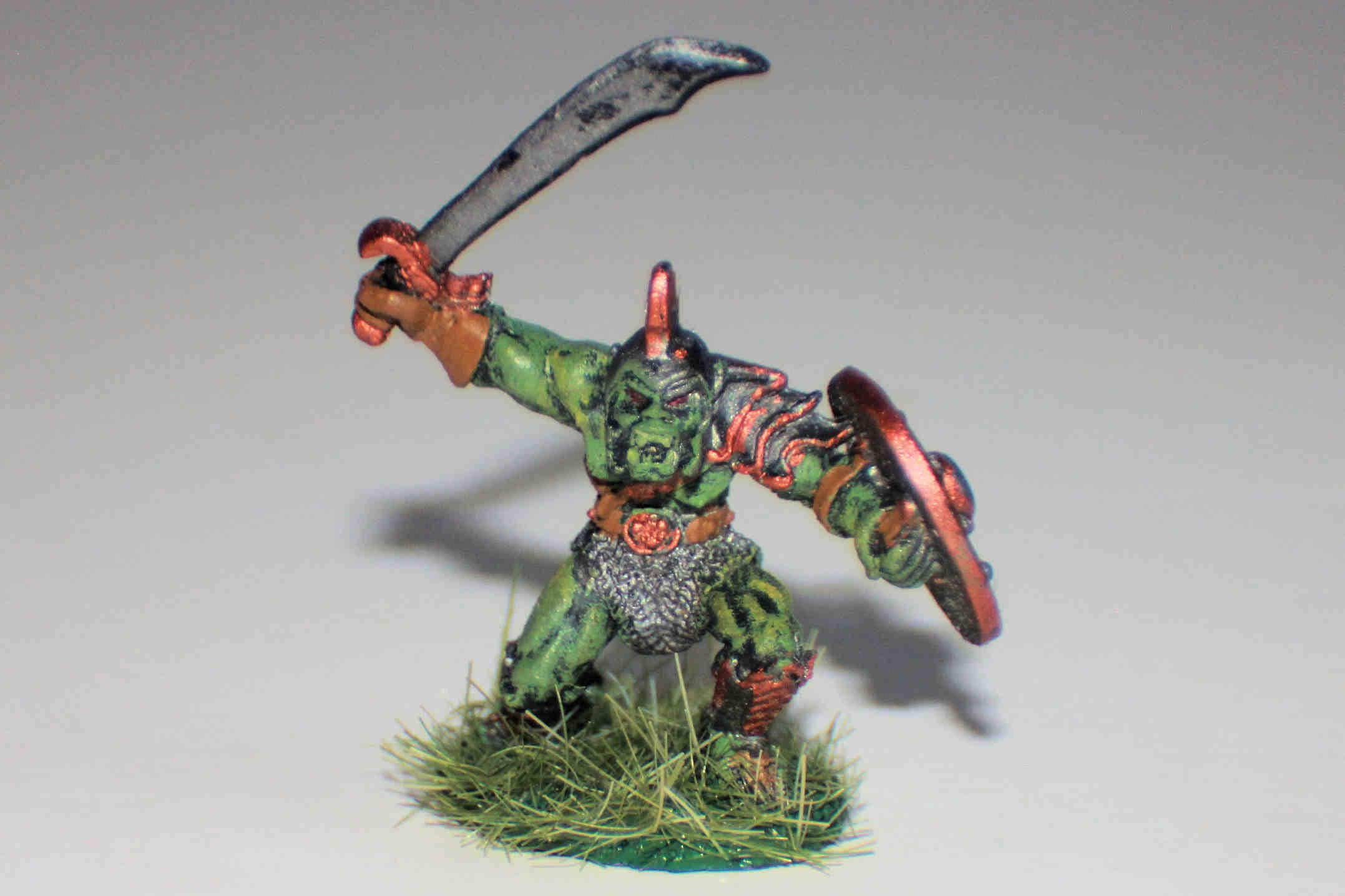 Hand Painted Orc - Etsy