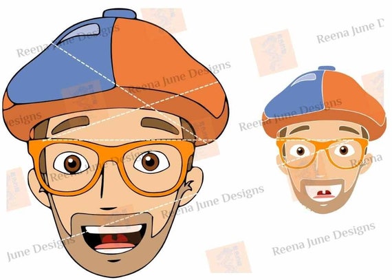 Blippi SVG Blippi Instant Download Blippi Vector Svg File | Etsy