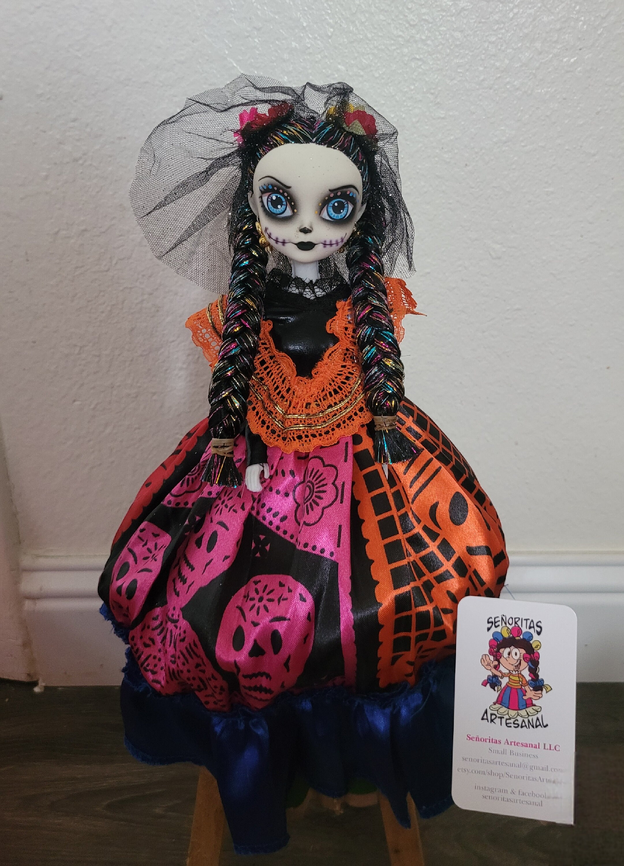 Catrina Dolls for Day of the Dead Altars - Etsy