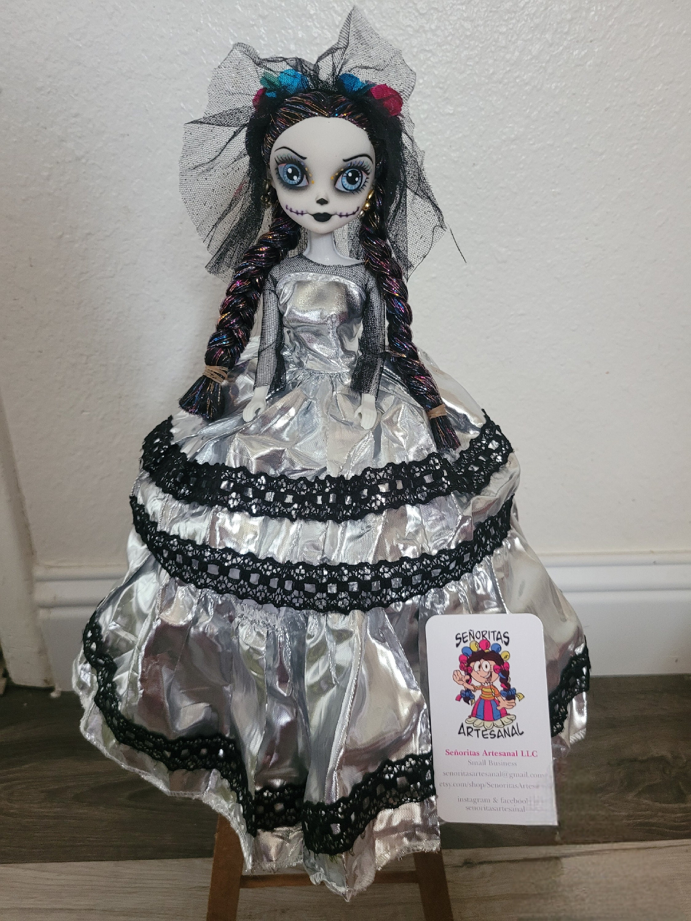 Catrina Dolls for Day of the Dead Altars - Etsy