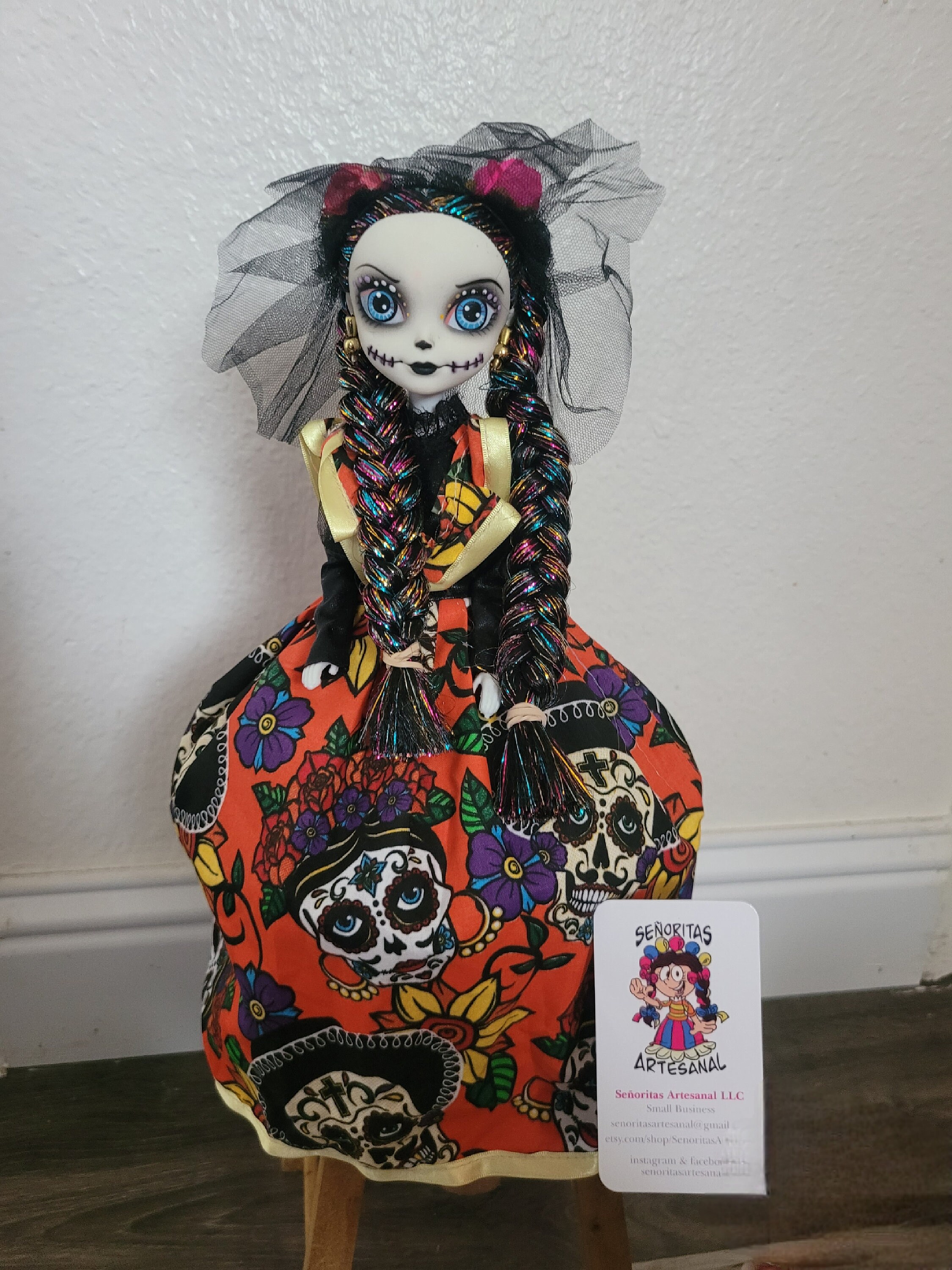 Catrina Dolls for Day of the Dead Altars - Etsy