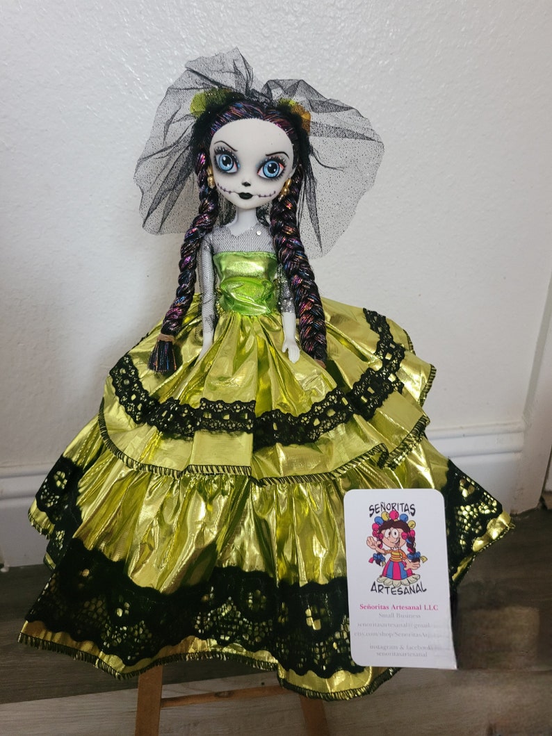 Catrina Dolls for Day of the Dead Altars - Etsy