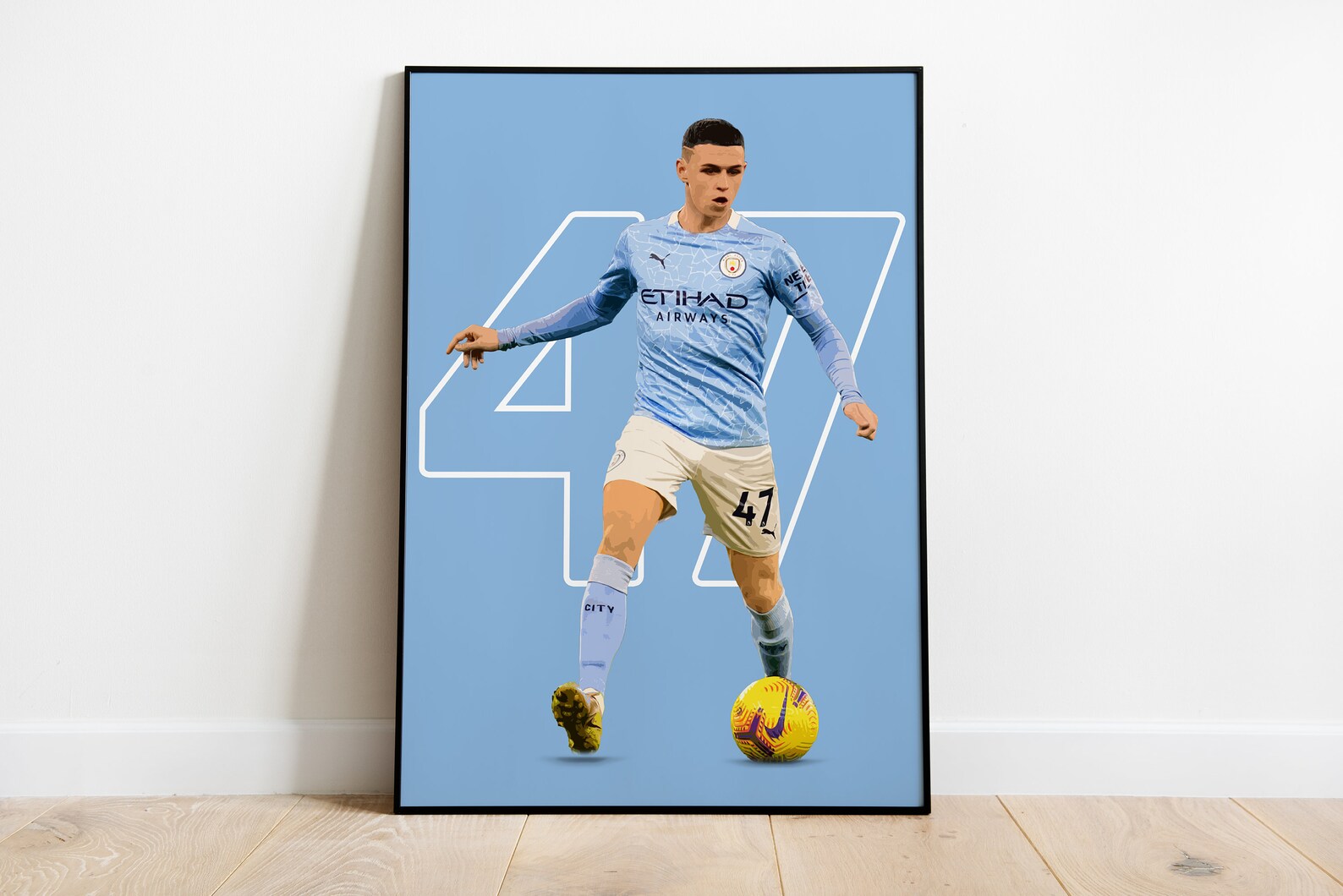 Phil Foden 47 Football Poster/print - Etsy