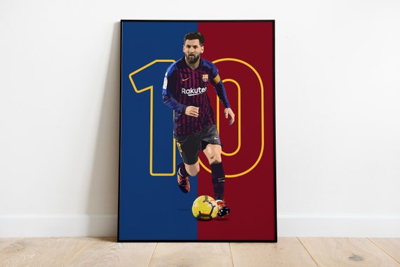 Lionel Messi 10 Poster/Stampa calcio - Etsy Italia