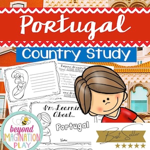 Portugal Country Study | Instant Digital Download | Printable Activity ...