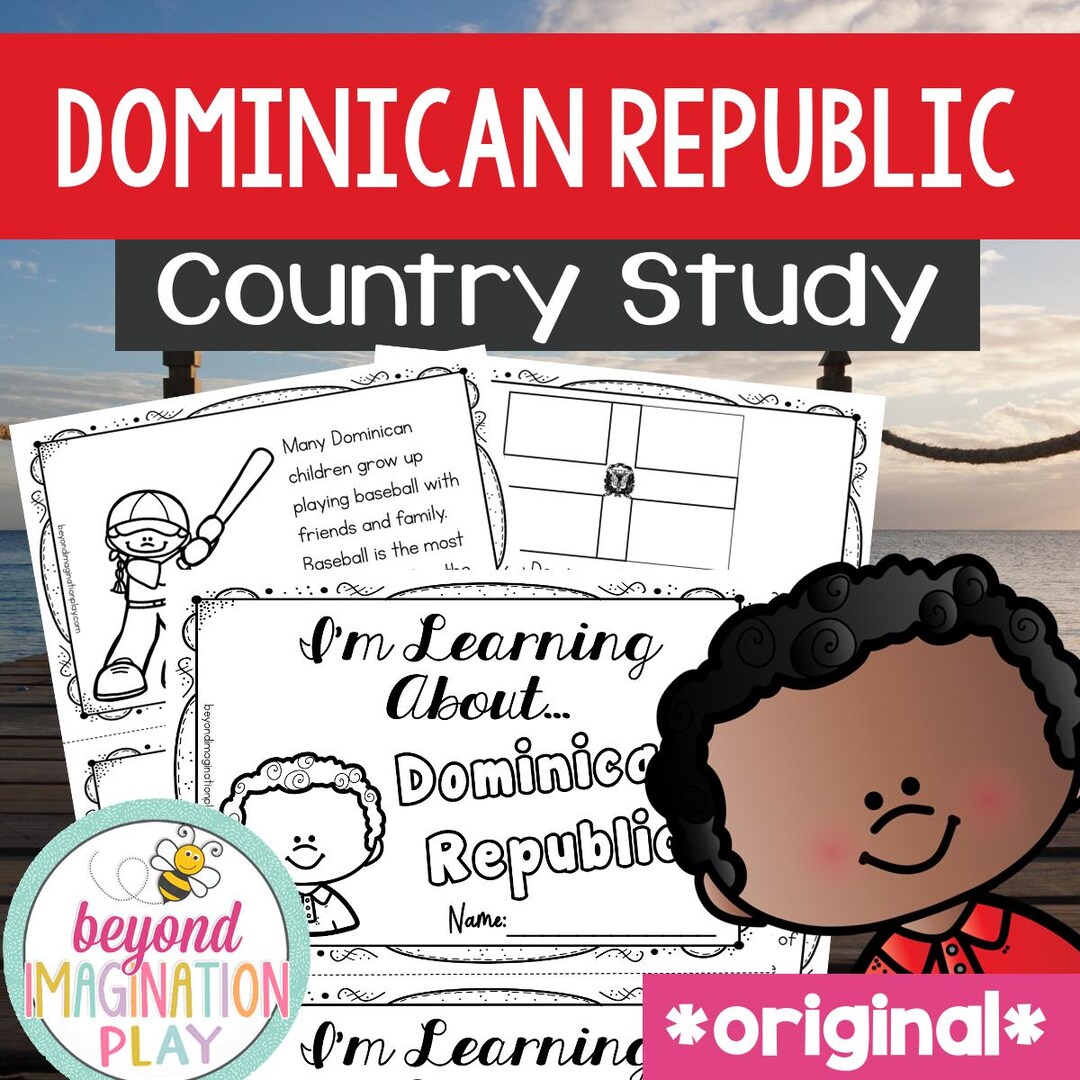 Dominican Republic Country Study Worksheets | Printable Geography Fun ...