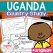 Uganda Country Study Worksheets | Printable Geography Fun Activities ...