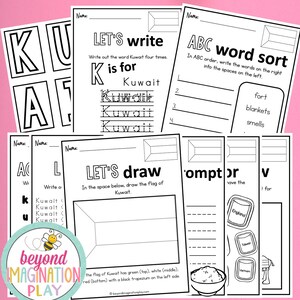 DELUXE Kuwait Country Study *BEST SELLER* Comprehension, Activities ...