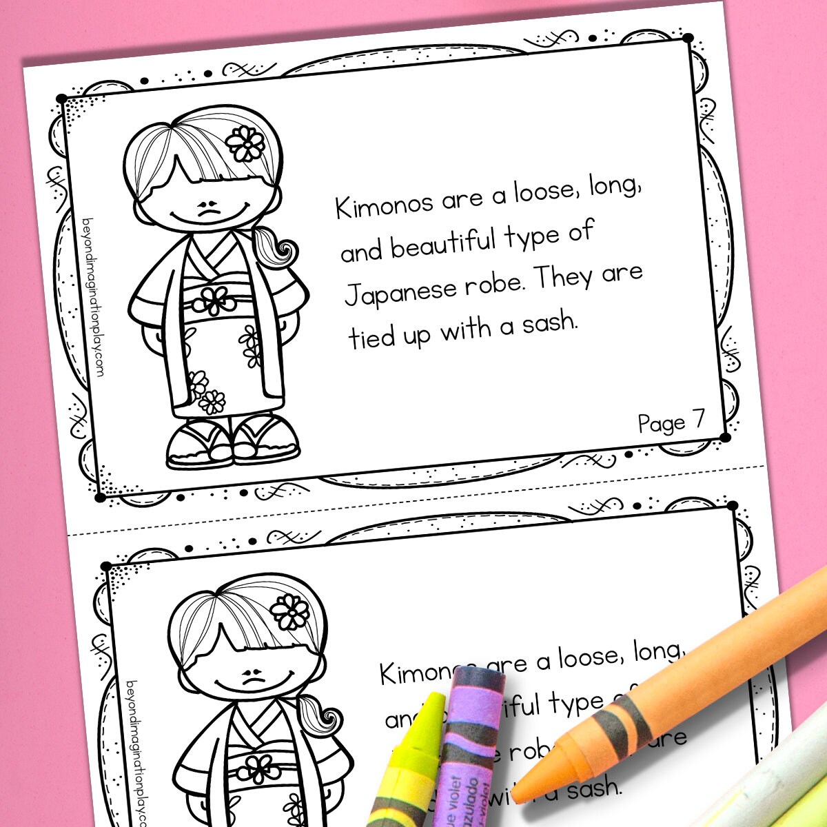 Japan Country Study Instant Digital Download Printable Activity for ...