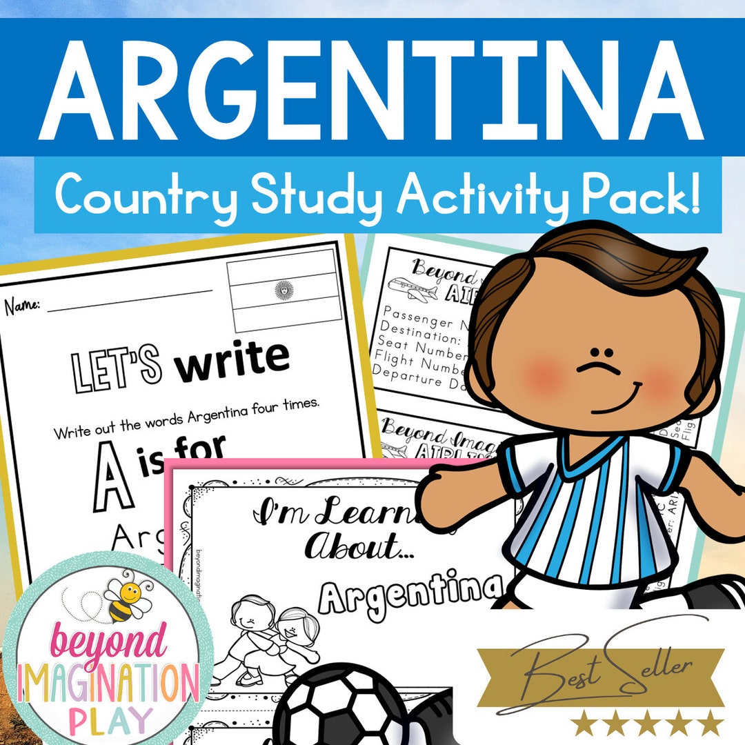 DELUXE Argentina Country Study *BEST SELLER* Comprehension, Activities ...