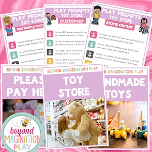 Toy Store Play Pretend Printables | Instant Digital Download | Dramatic ...
