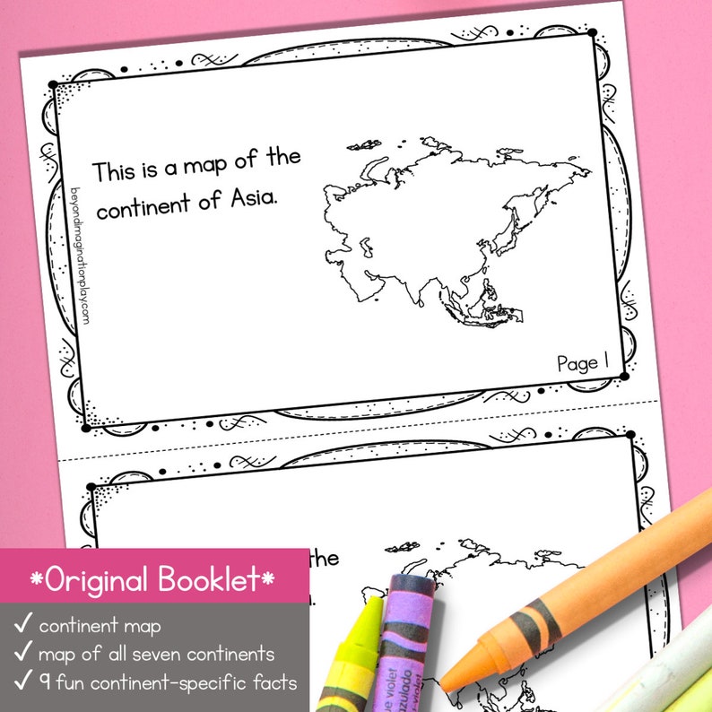 Value Bundle Asia Continent Study Instant Digital Download Printable ...