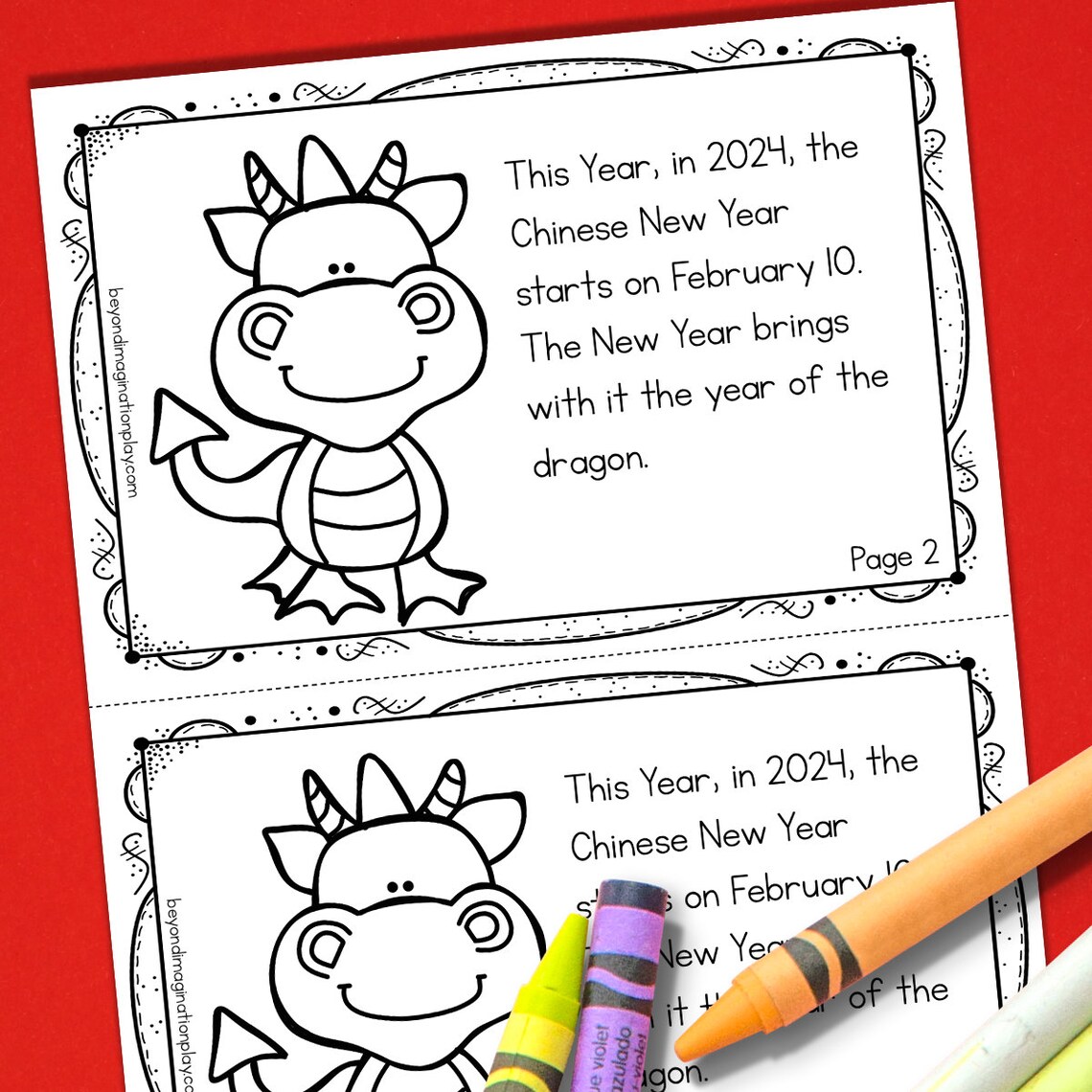 Chinese New Year 2024 Year of the Dragon BEST SELLER Comprehension ...