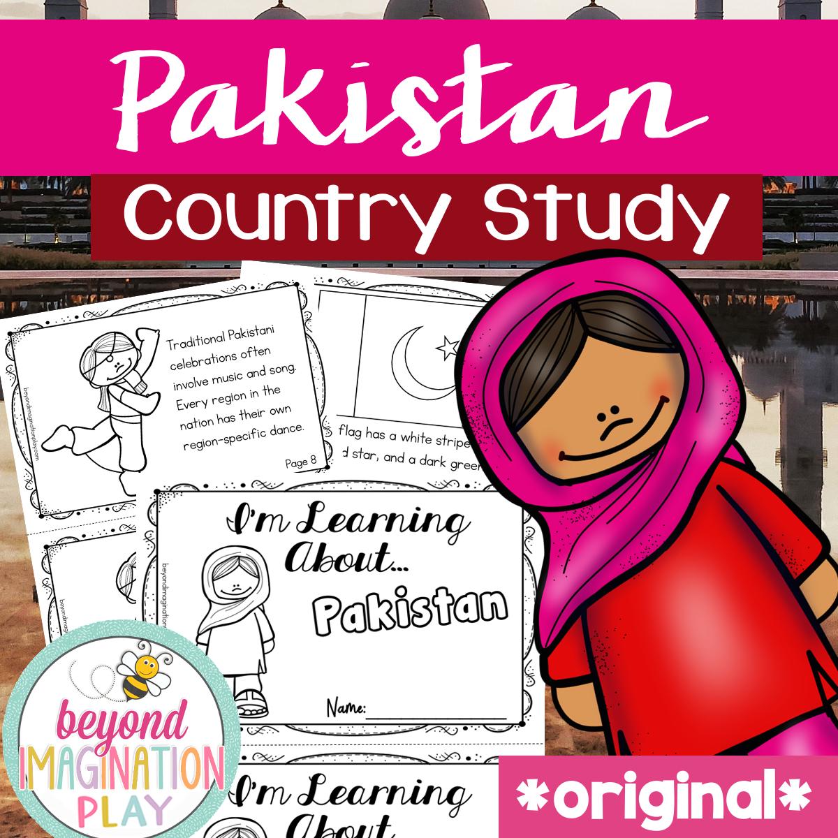 ORIGINAL Pakistan Country Study | Instant Digital Download | Printable ...