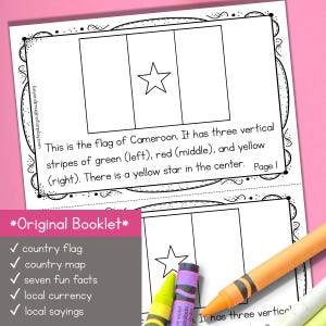 ORIGINAL Cameroon Country Study | Instant Digital Download | Printable ...