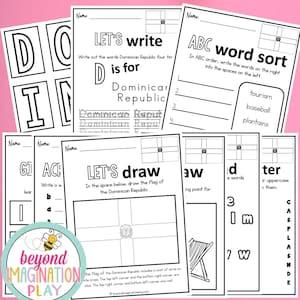 DELUXE Dominican Republic Country Study *BEST SELLER* Comprehension ...