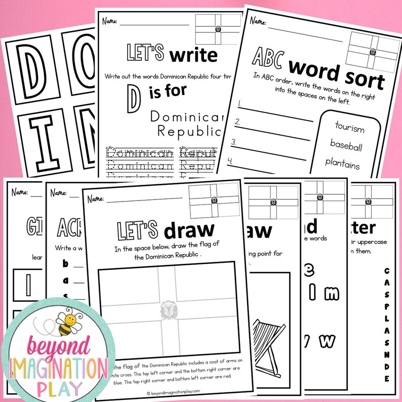 DELUXE Dominican Republic Country Study *BEST SELLER* Comprehension ...