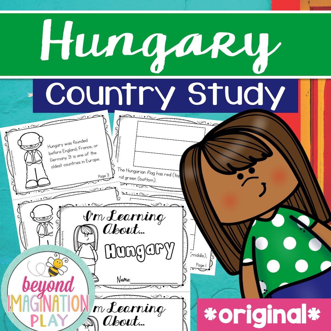 ORIGINAL Hungary Country Study | Instant Digital Download | Printable ...