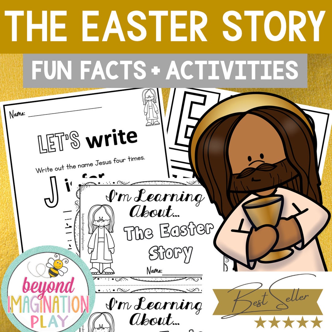 The Easter Story for Kids *BEST SELLER* Comprehension, Activities ...