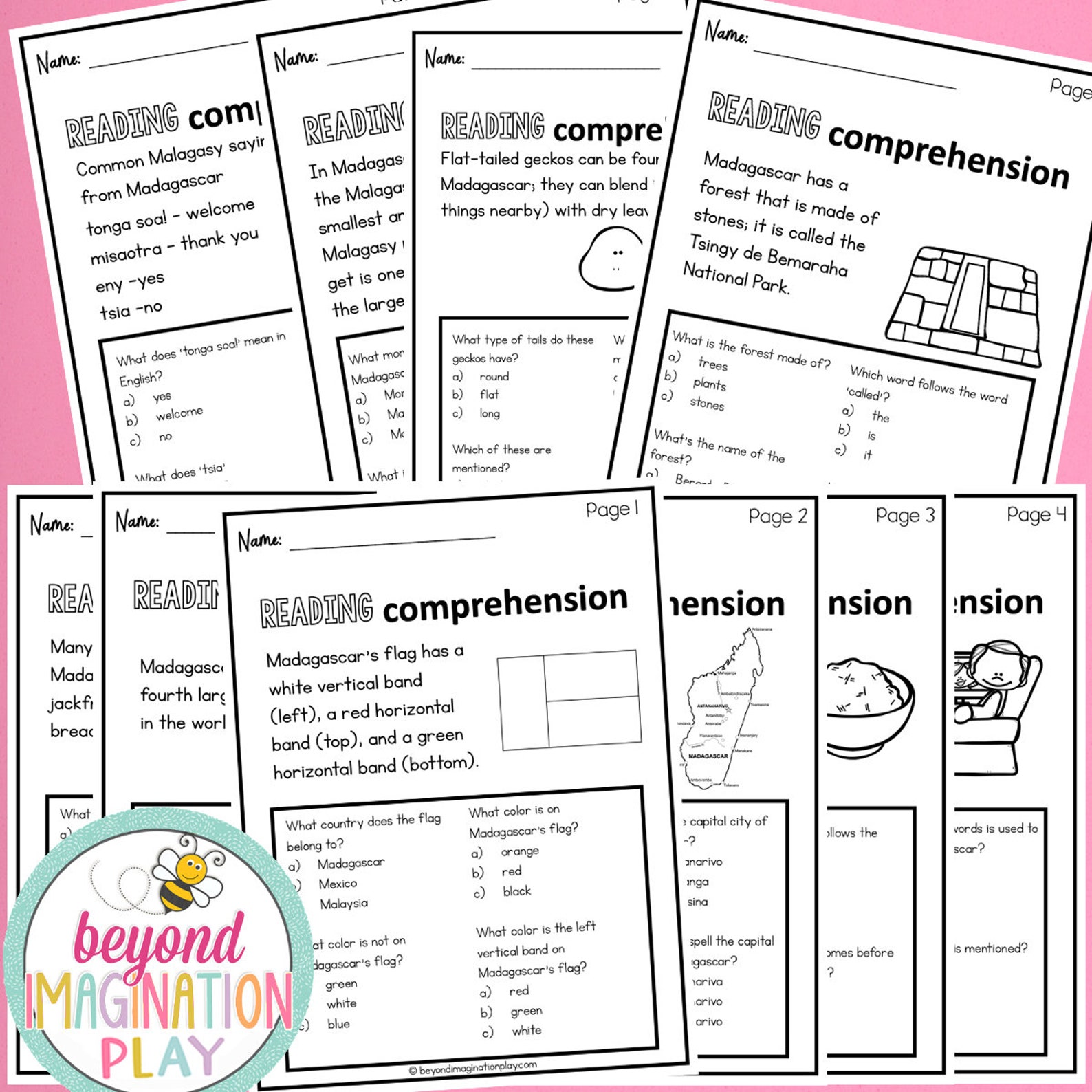 Madagascar Country Study | Instant Digital Download | Printable ...