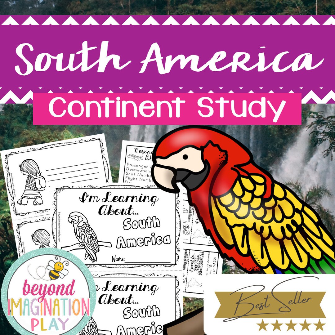 Value Bundle South America Continent Study Instant Digital Download ...