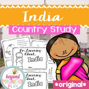ORIGINAL India Country Study Instant Digital Download Printable ...