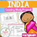 ORIGINAL India Country Study | Instant Digital Download | Printable ...
