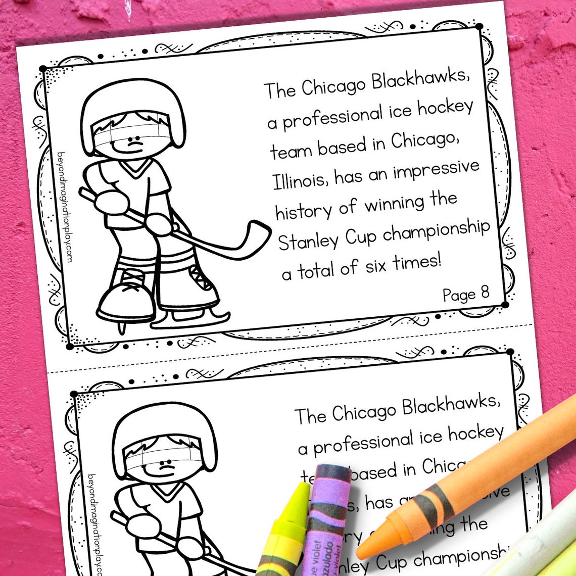 50 States Project | Illinois Facts Activities Worksheets Reading ...