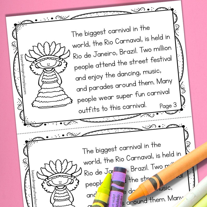 ORIGINAL Brazil Country Study | Instant Digital Download | Printable ...