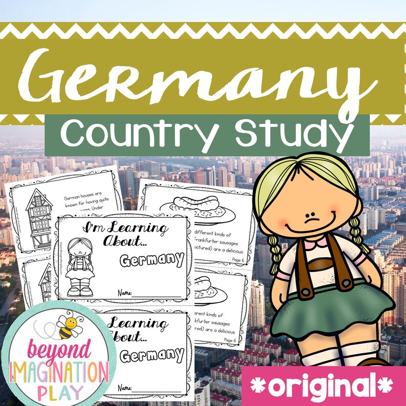 ORIGINAL Germany Country Study Instant Digital Download - Etsy