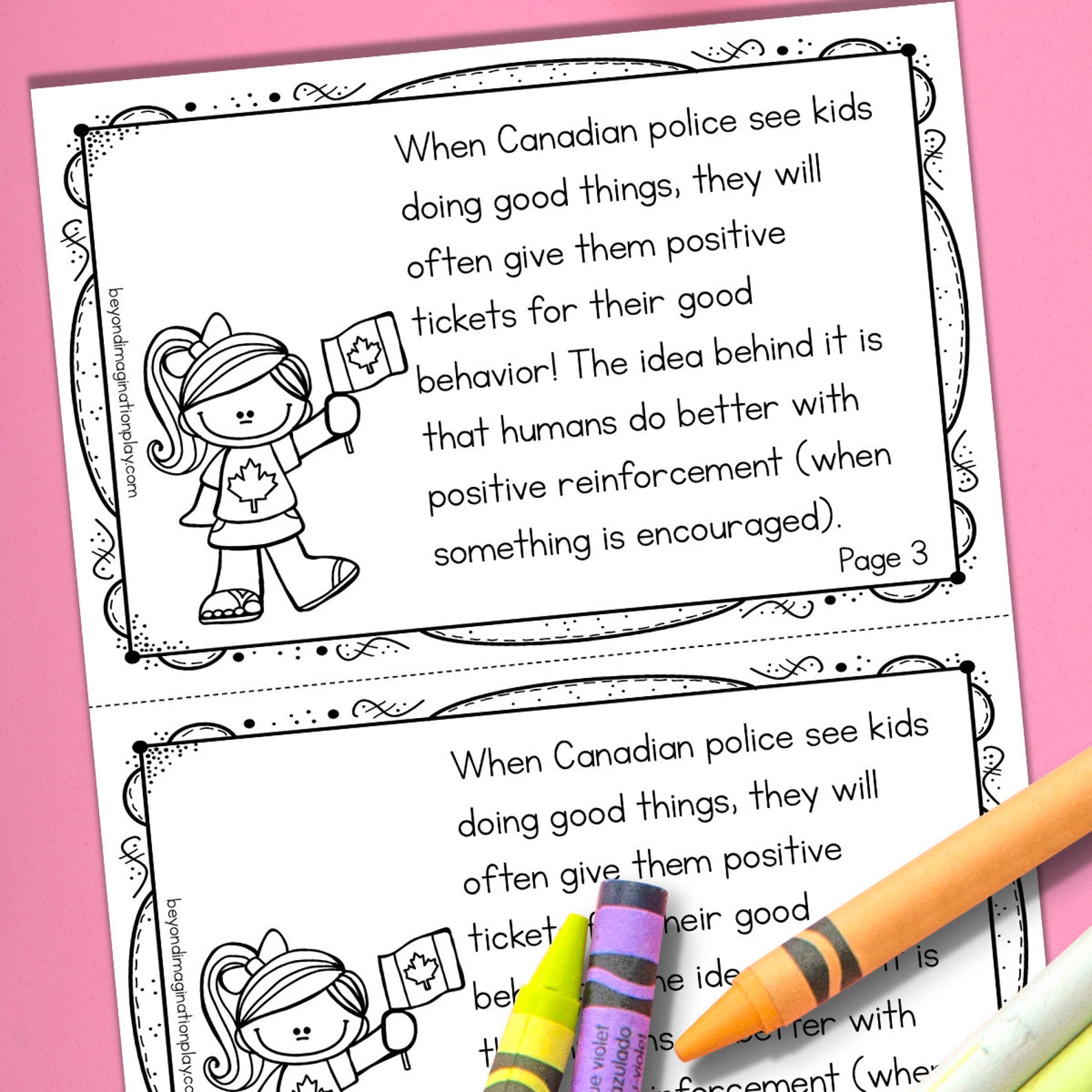 ORIGINAL Canada Country Study | Instant Digital Download | Printable ...