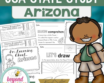 50 States Project | Hawaii Facts Activities Worksheets Reading ...