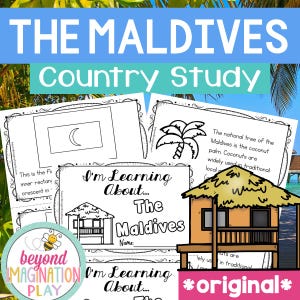 The Maldives Country Study Worksheets | Printable Geography Fun ...