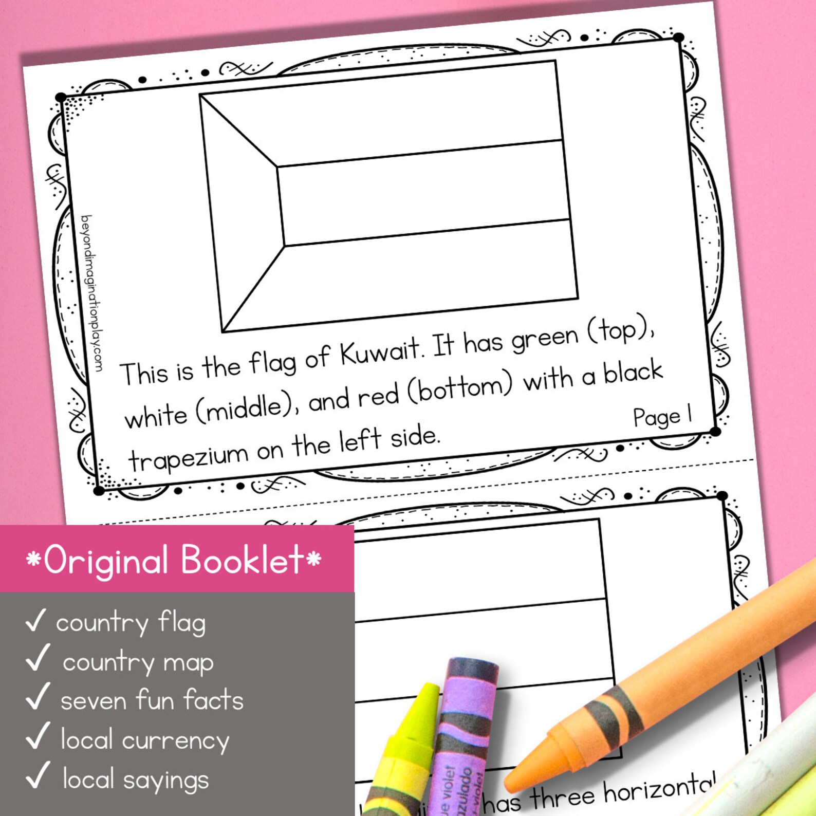 DELUXE Kuwait Country Study *BEST SELLER* Comprehension, Activities ...