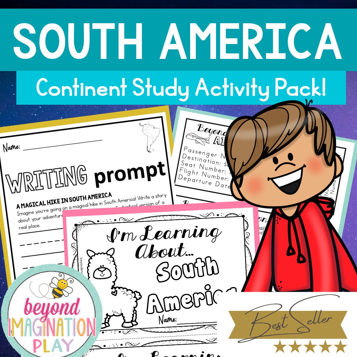Value Bundle South America Continent Study | Instant Digital Download ...