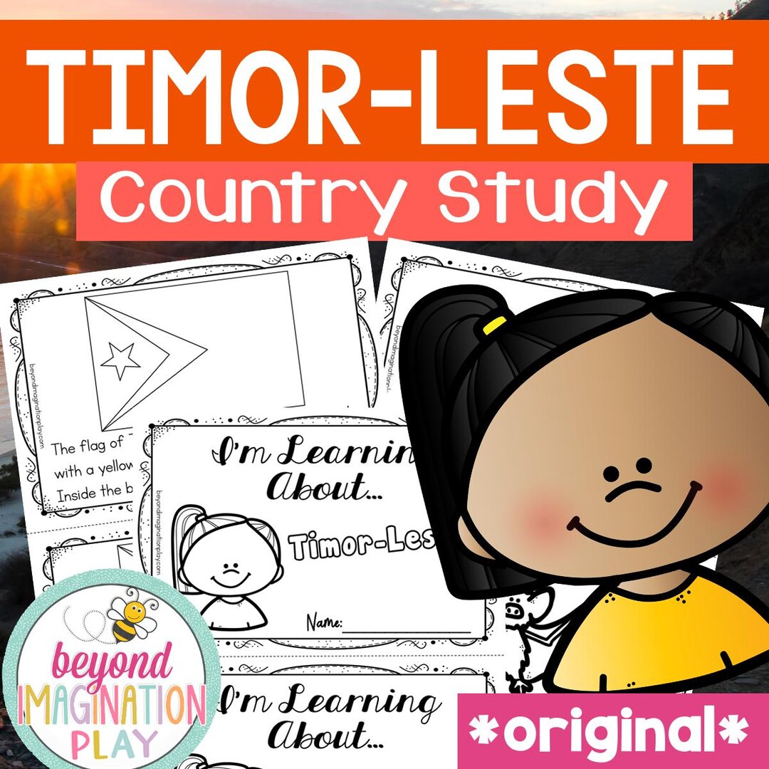 Timor-leste Country Study Worksheets | Printable Geography Fun ...