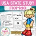 50 States Project | Florida Facts Activities Worksheets Reading ...