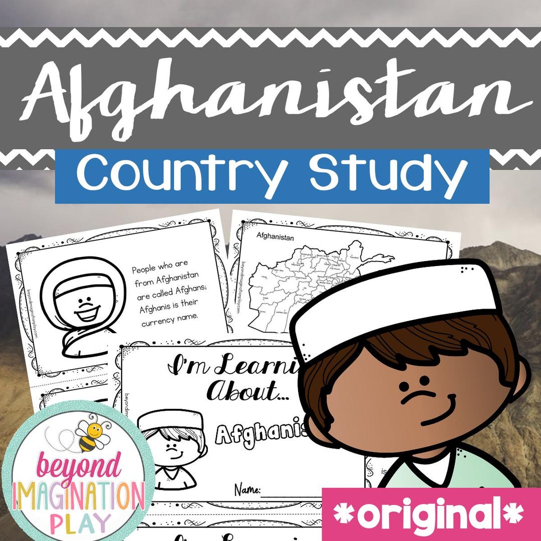 ORIGINAL Afghanistan Country Study | Instant Digital Download ...