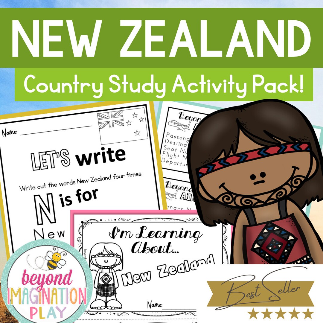 Value Mini-bundle New Zealand Country Study *BEST SELLER* Comprehension ...