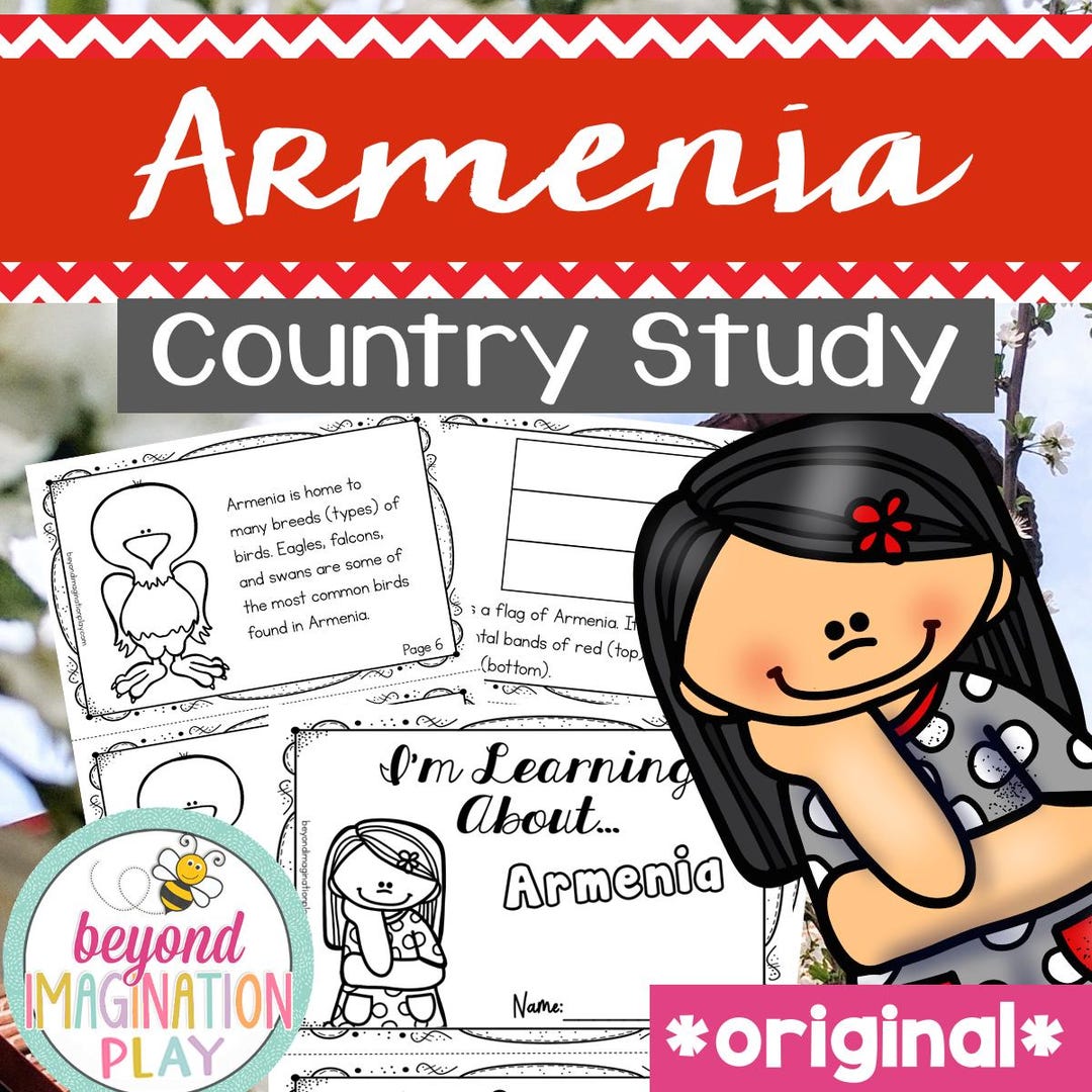 ORIGINAL Armenia Country Study | Instant Digital Download | Printable ...