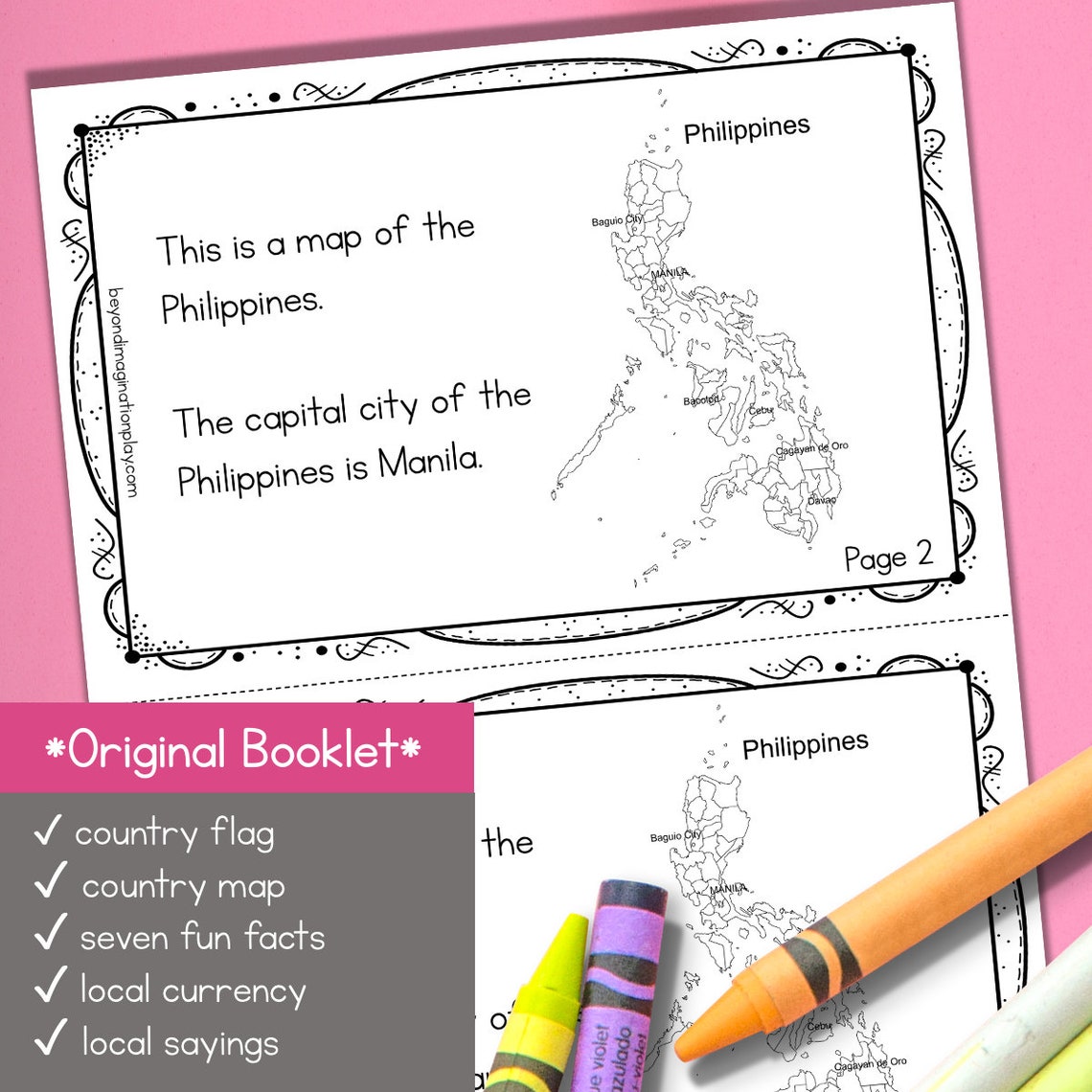DELUXE Philippines Country Study BEST SELLER Comprehension, Activities ...