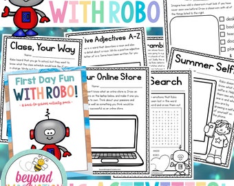 Beginning of the Year Activities for Middle School | First Day Fun ...