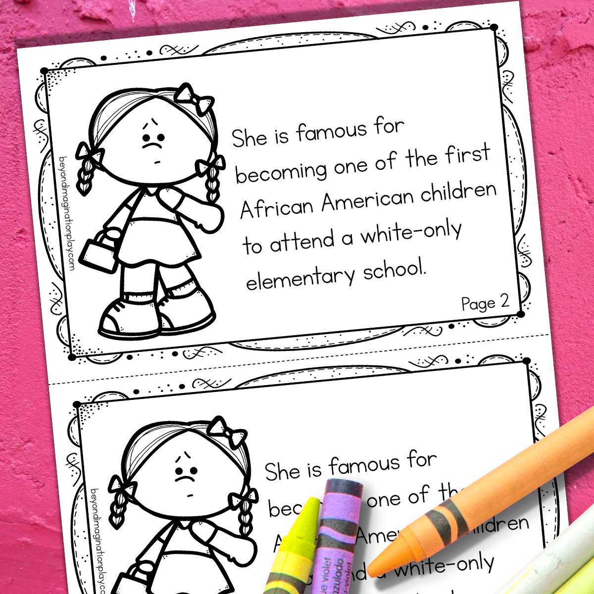 Ruby Bridges Biography *BEST SELLER* Reading Comprehension. Sheets ...