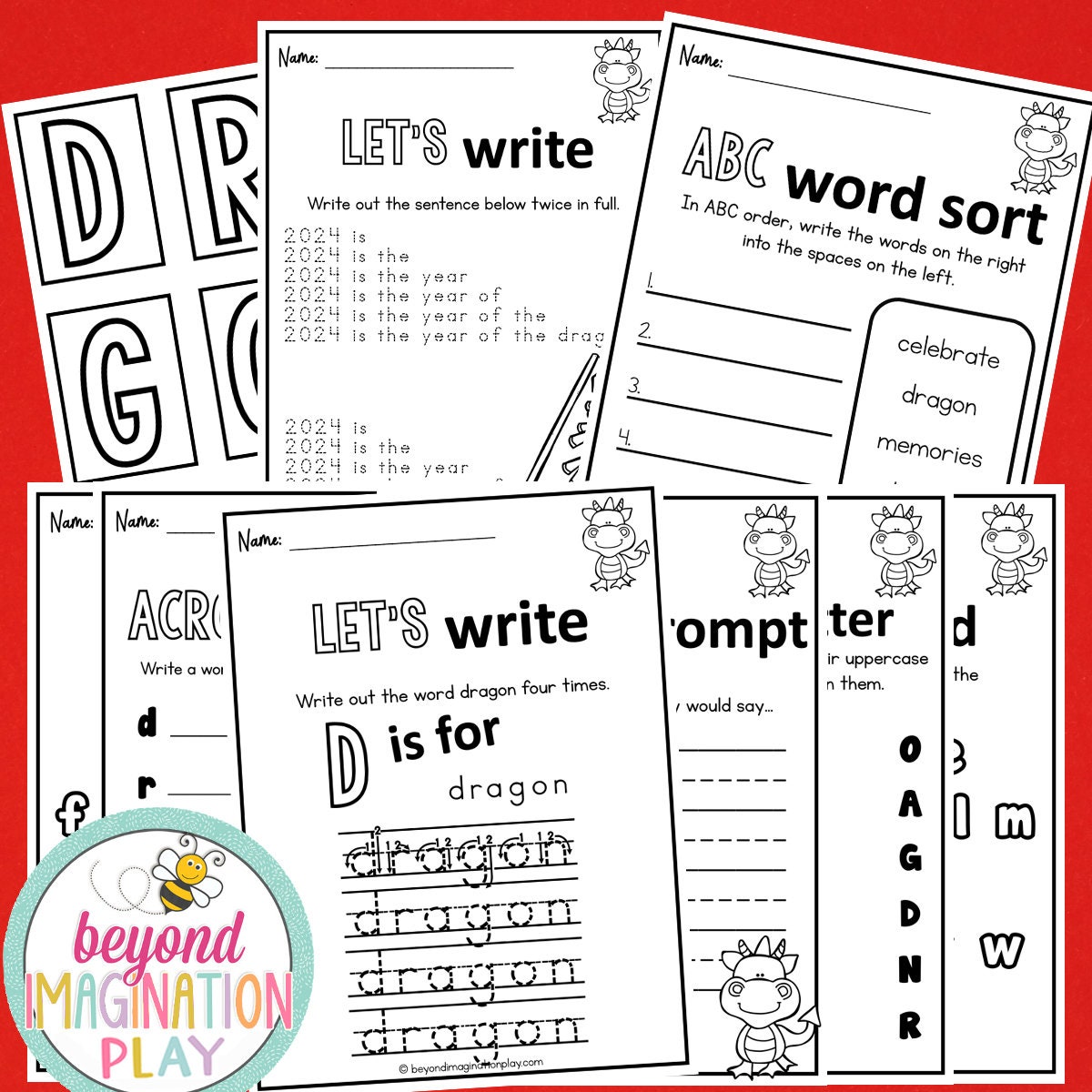 Chinese New Year 2024 Year of the Dragon BEST SELLER Comprehension ...