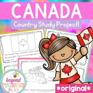 ORIGINAL Canada Country Study | Instant Digital Download | Printable ...
