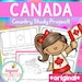 ORIGINAL Canada Country Study | Instant Digital Download | Printable ...