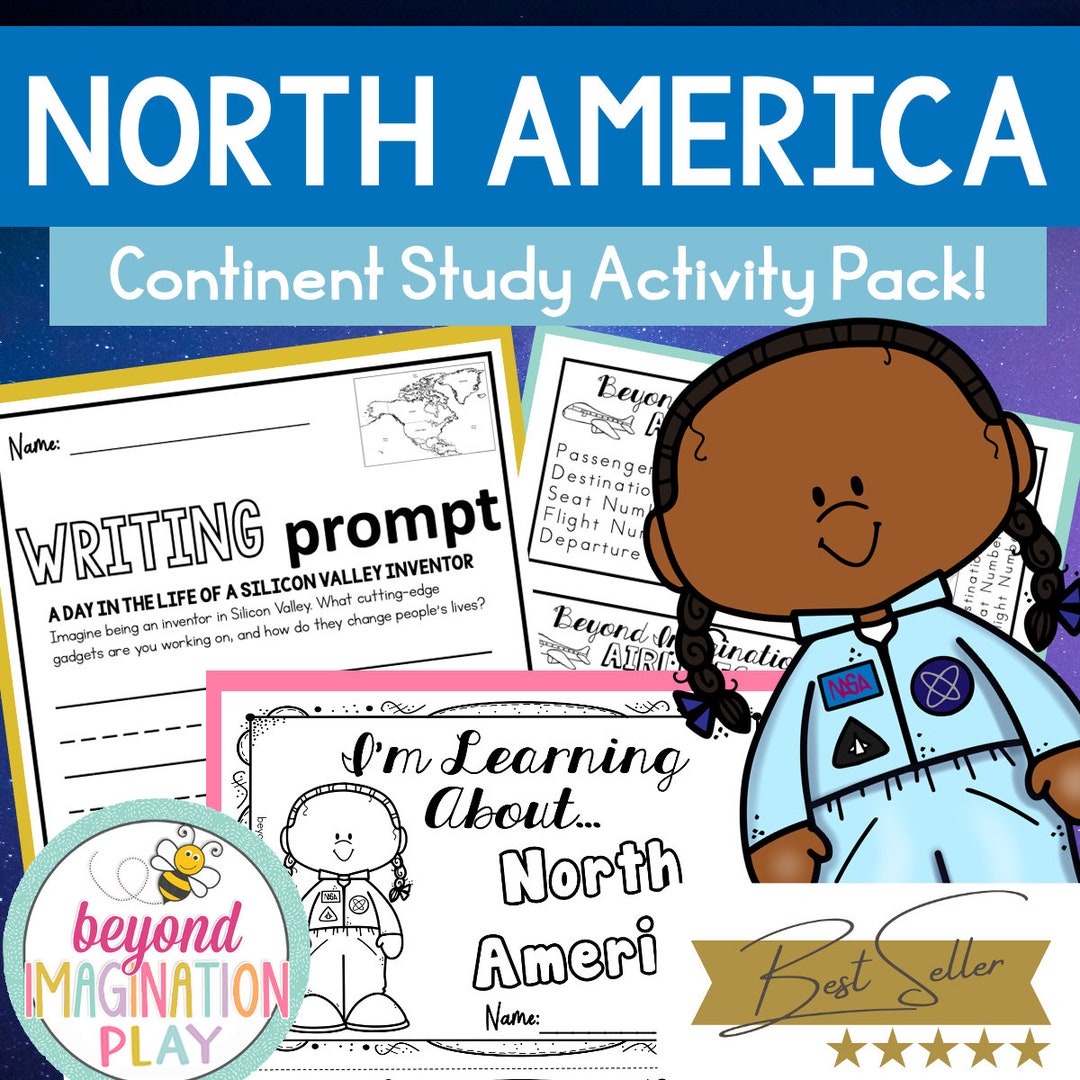 Value Bundle North America Continent Study | Instant Digital Download ...